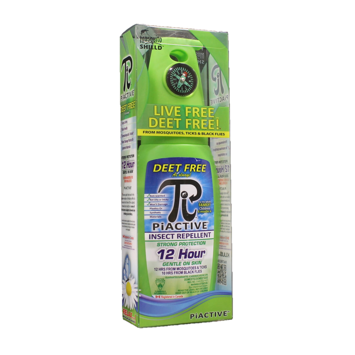 Mosquito Shield Piactive Original Deet free 175ml Pump – Clean Home ...