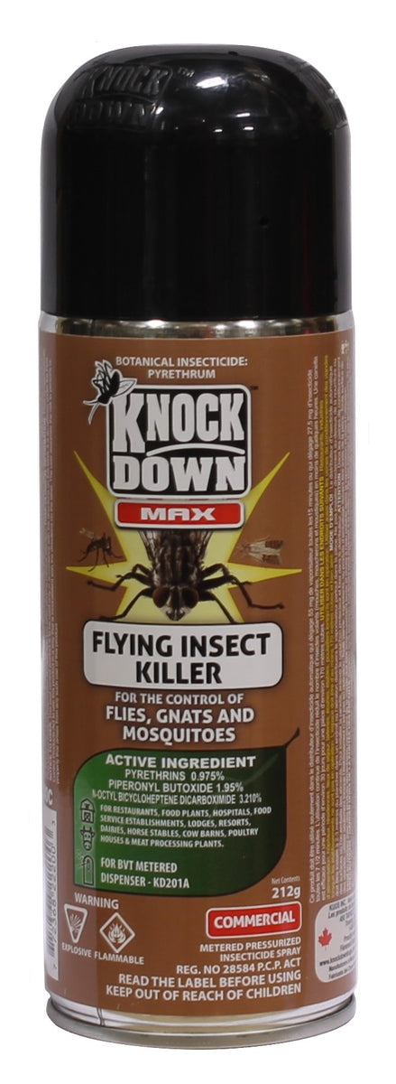 Knock Down Max Flying Insect Killer (Commercial) 212g - Clean Home Supplies