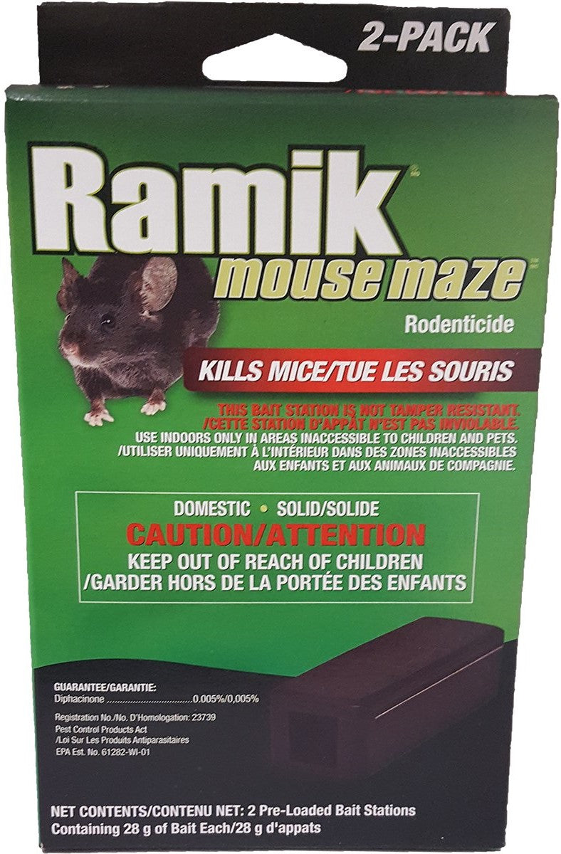 Ramik Bait Station with mouse maze (2 pack) – Clean Home Supplies